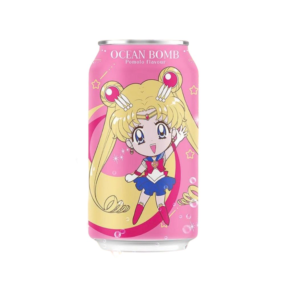 Ocean Bomb Sailor Moon Soda - Pomelo Flavour – MostCutest.nl